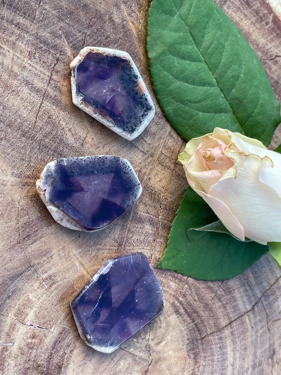 Trapiche Amethyst - Etsy Australia
