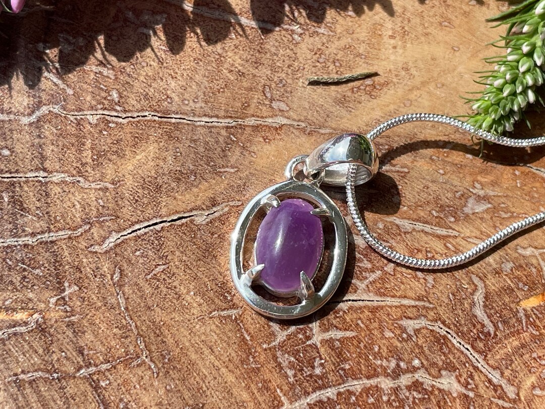 Hackmanite Pendant - Etsy