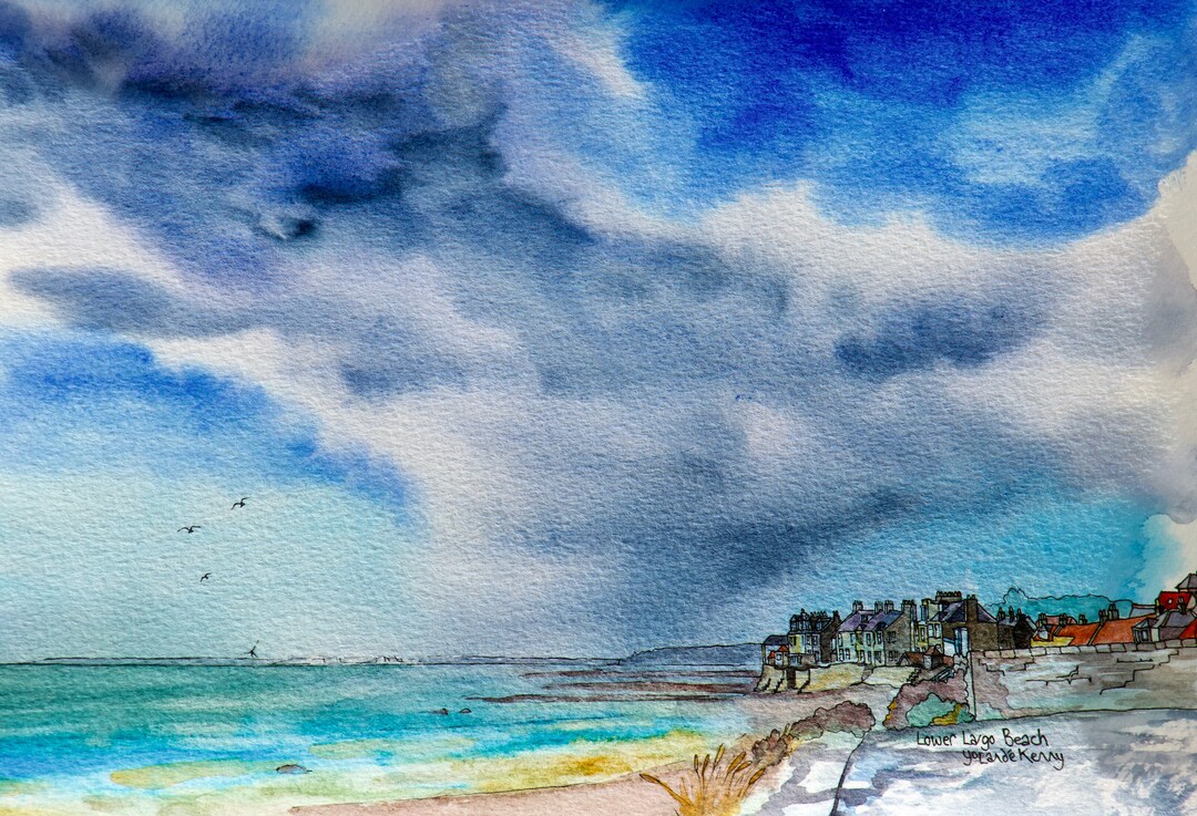 Lower Largo Beach, Fine Art Giclée Signed Limited Edition Print, East ...