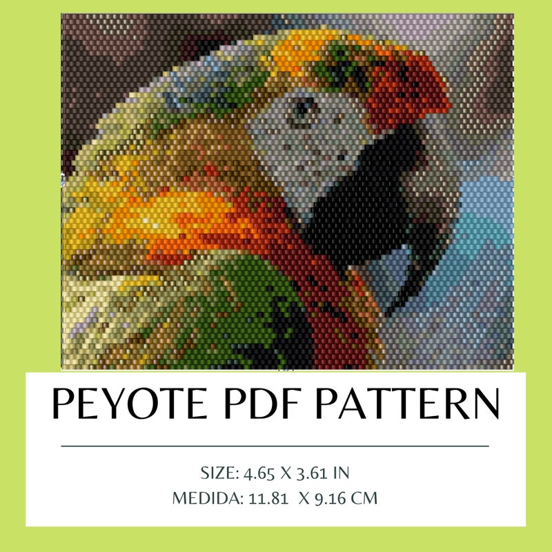 Peyote pattern - Etsy España