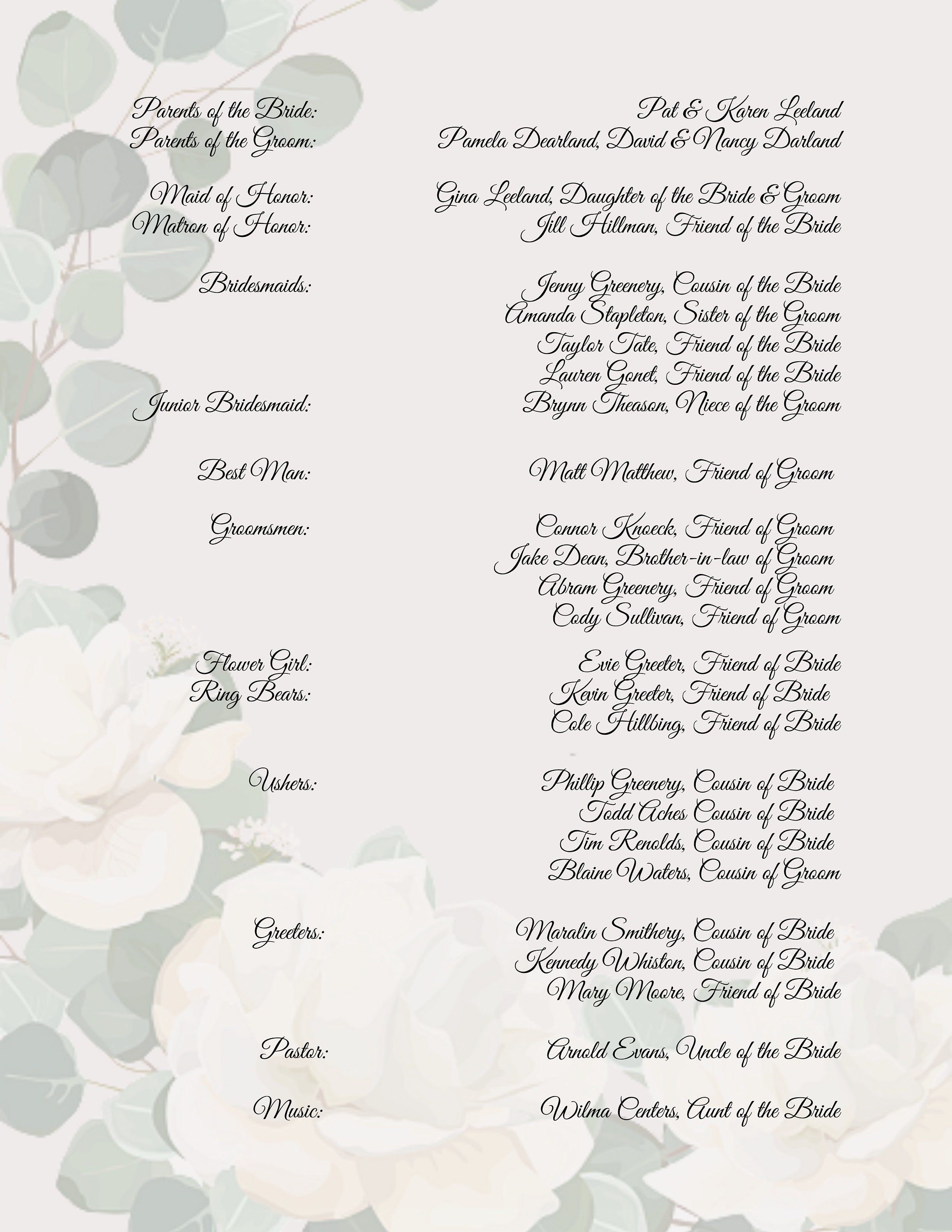 Conception de programme de mariage, conception de programme de mariage ...