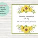 EDITABLE Sunflower Gift Tags, Flower Stickers, Personalize With ...