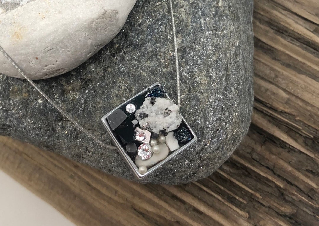 Mosaic Chain. Mosaic Jewelry, Mini Mosaic, Mosaique, Necklace, Pendant ...