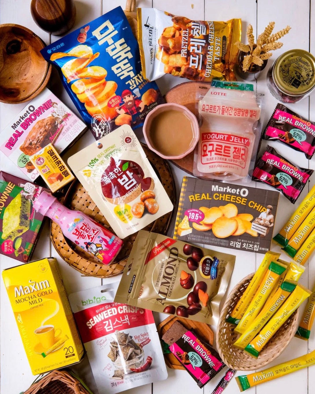 Caja de aperitivos coreana. Snack Box. dulce. ramen. asiático. | Etsy