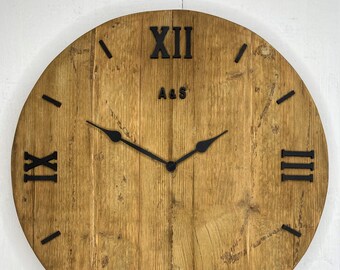 Reclaimed Wood Clock | Etsy