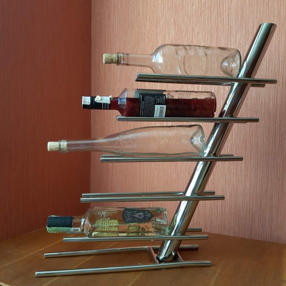 Vertical Wine Rack Wine Bottle Stand Stainless Steel Rack | Etsy