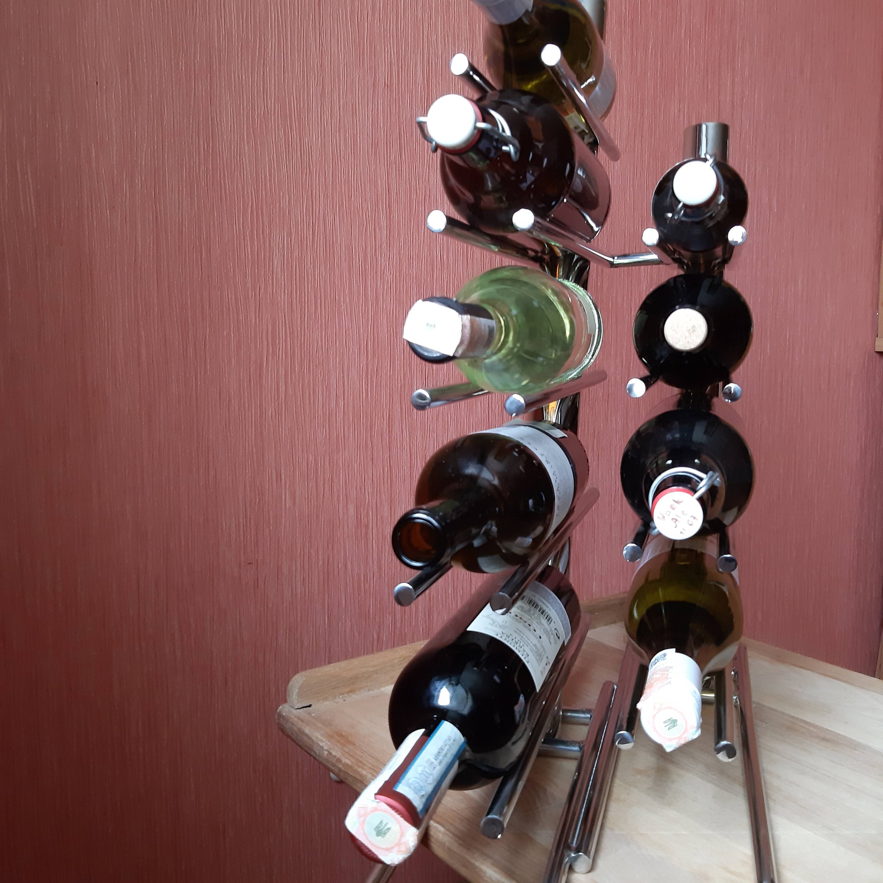 Vertical Wine Rack Wine Bottle Stand Stainless Steel Rack - Etsy