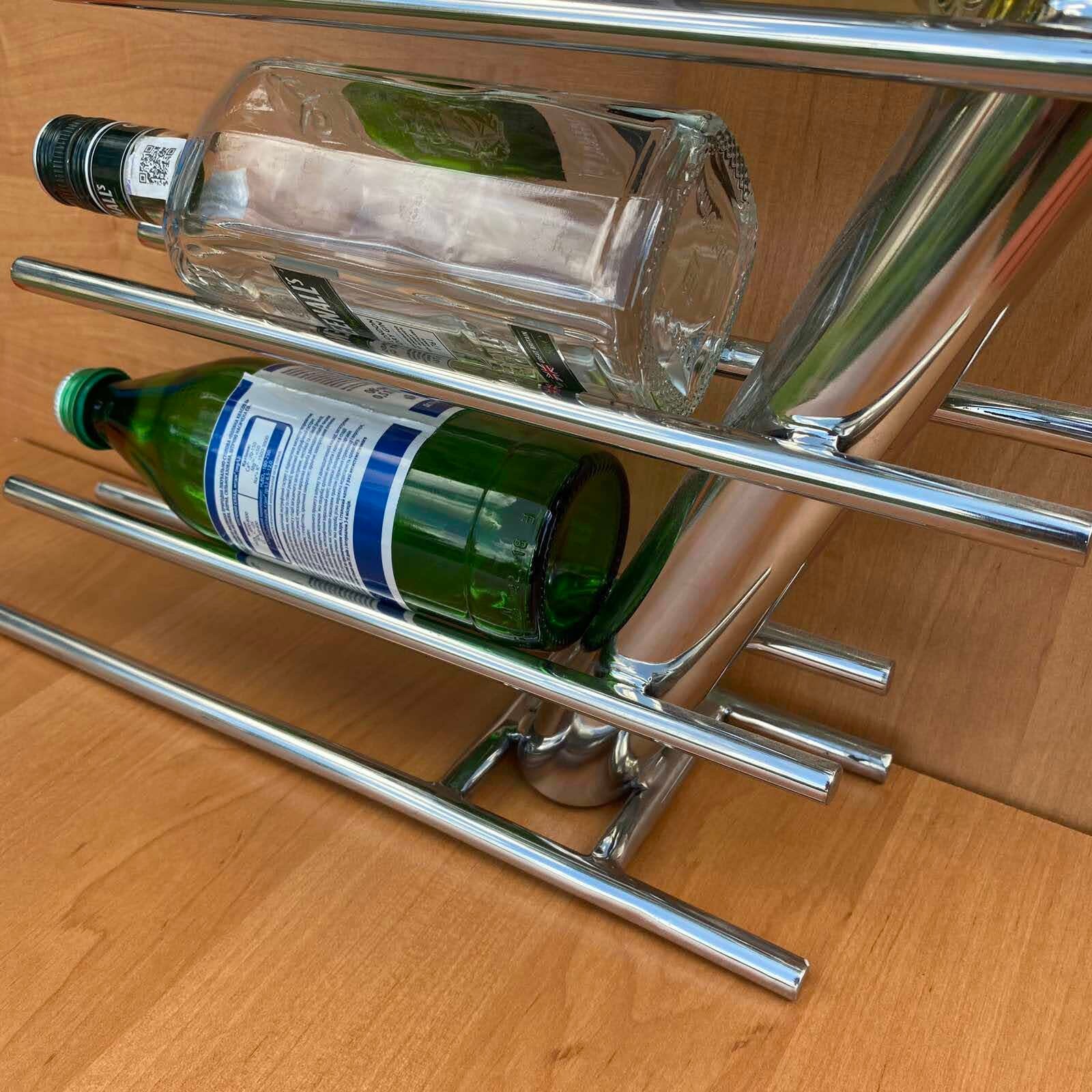 Vertical Wine Rack Wine Bottle Stand Stainless Steel Rack - Etsy