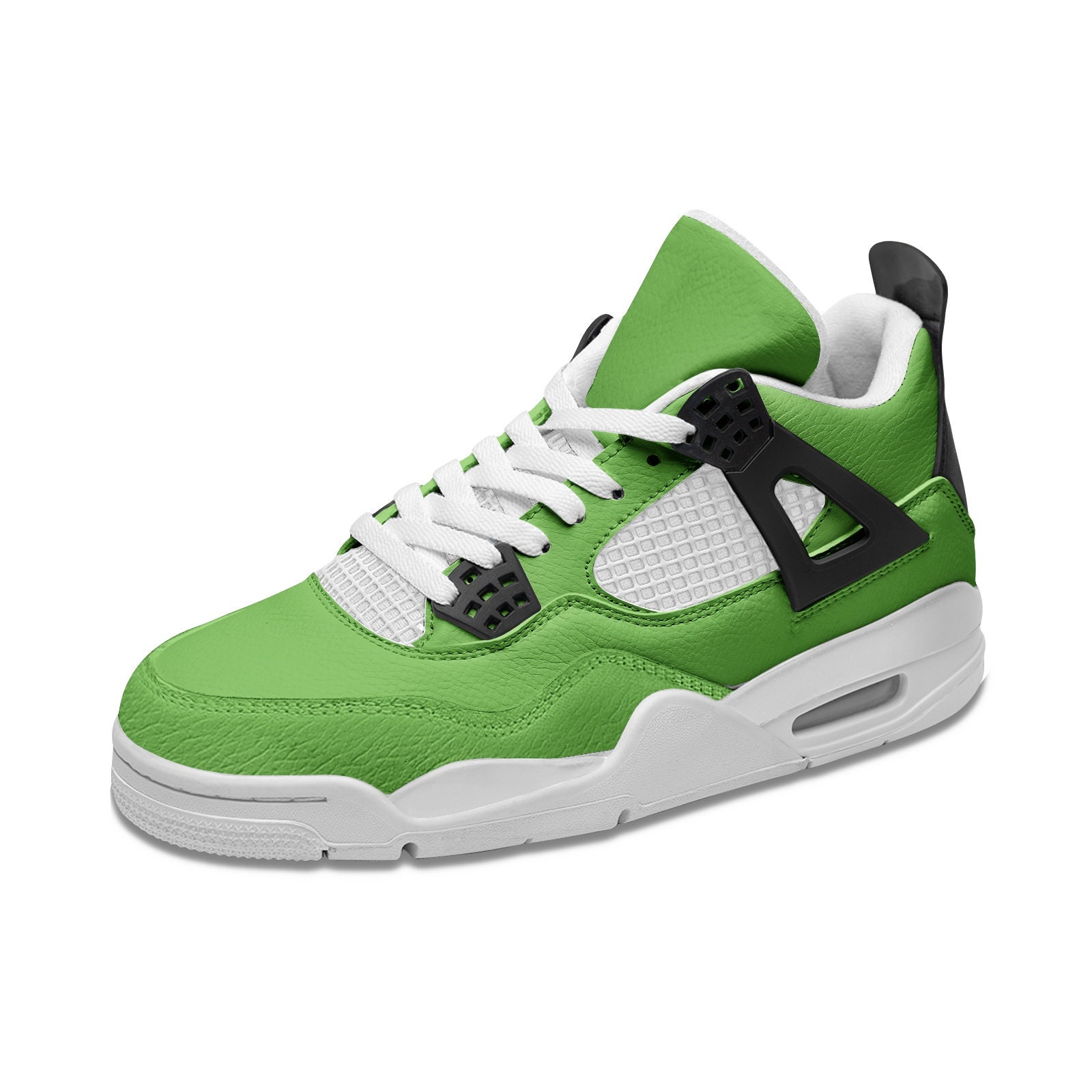 Bright Green Sneakers Unisex Sizes - Etsy