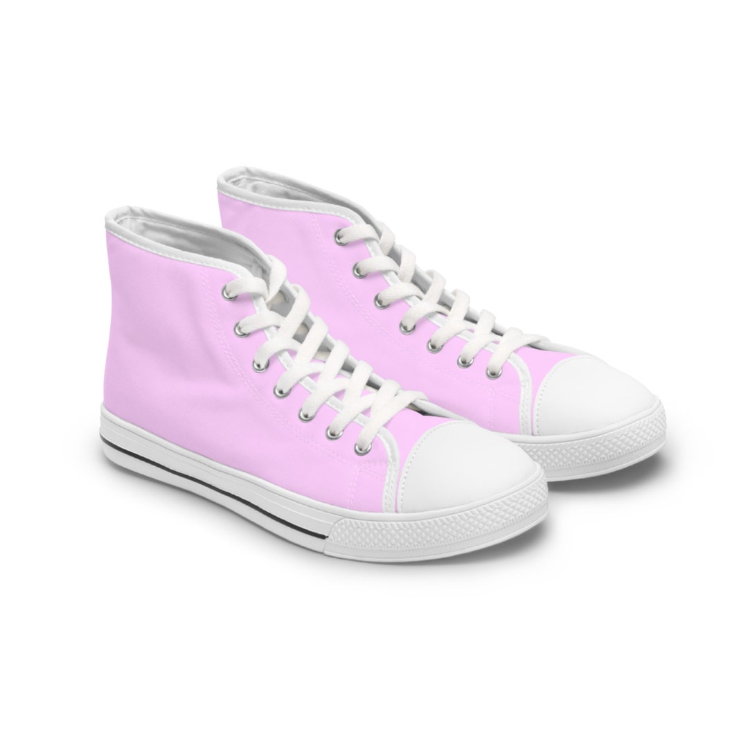 Women's Pink High Top Sneakers - Etsy
