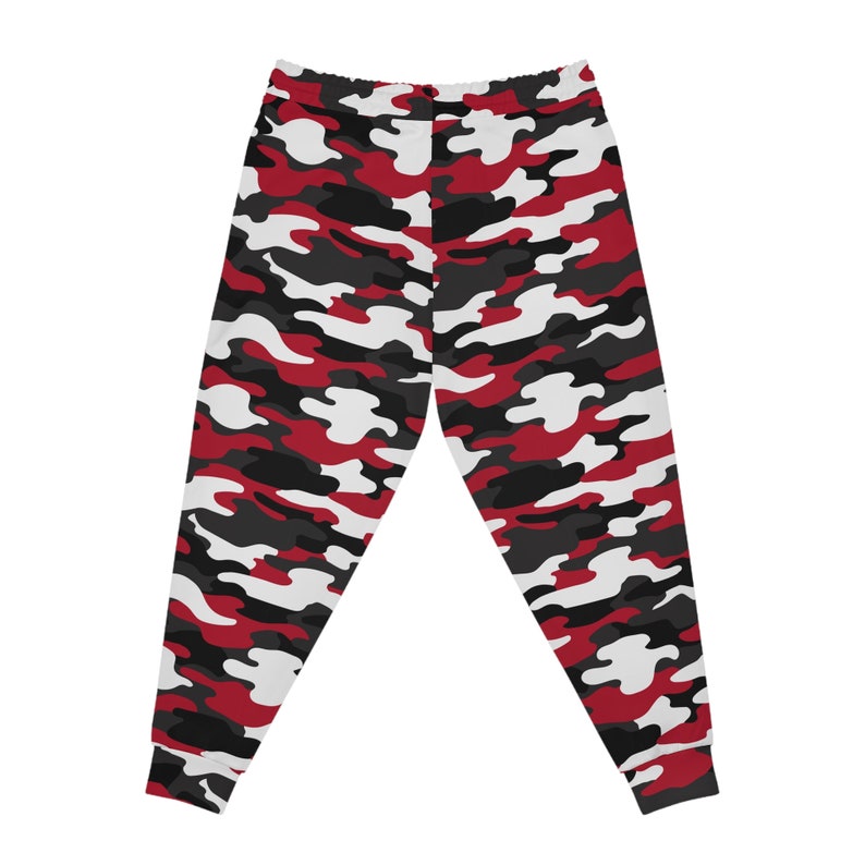 Red Camo Jogging Pants - Etsy