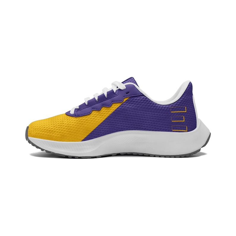 Purple and Gold Running Shoes Unisex Sizes - Etsy
