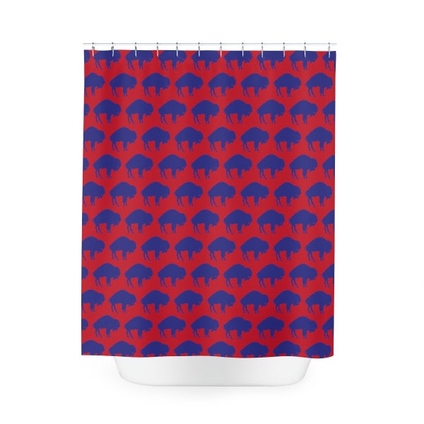 Buffalo Bills Shower Curtains - Etsy