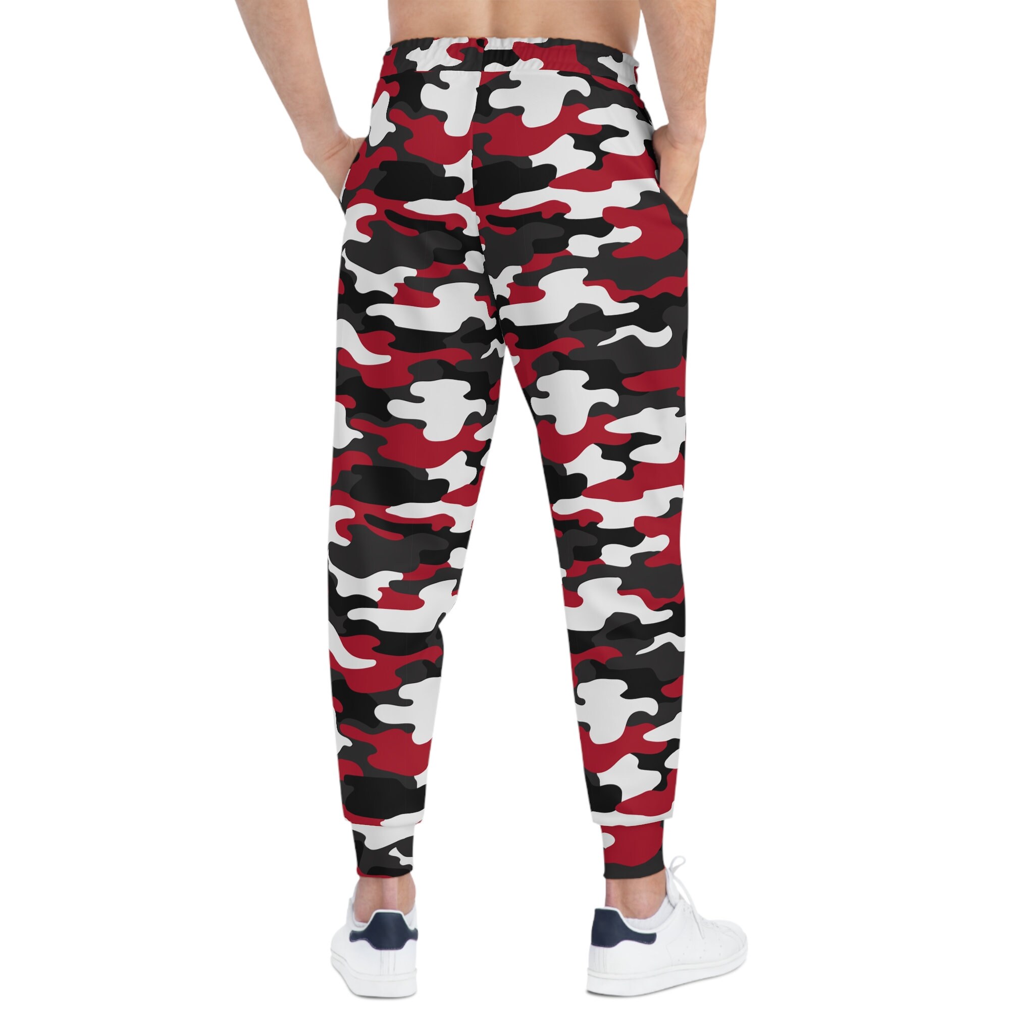 Red Camo Jogging Pants - Etsy