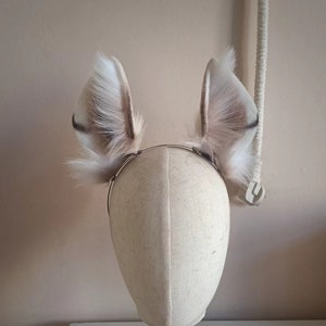 Fennec Fox Earscute Luxury Realistic Ears Headband,halloween Animal ...