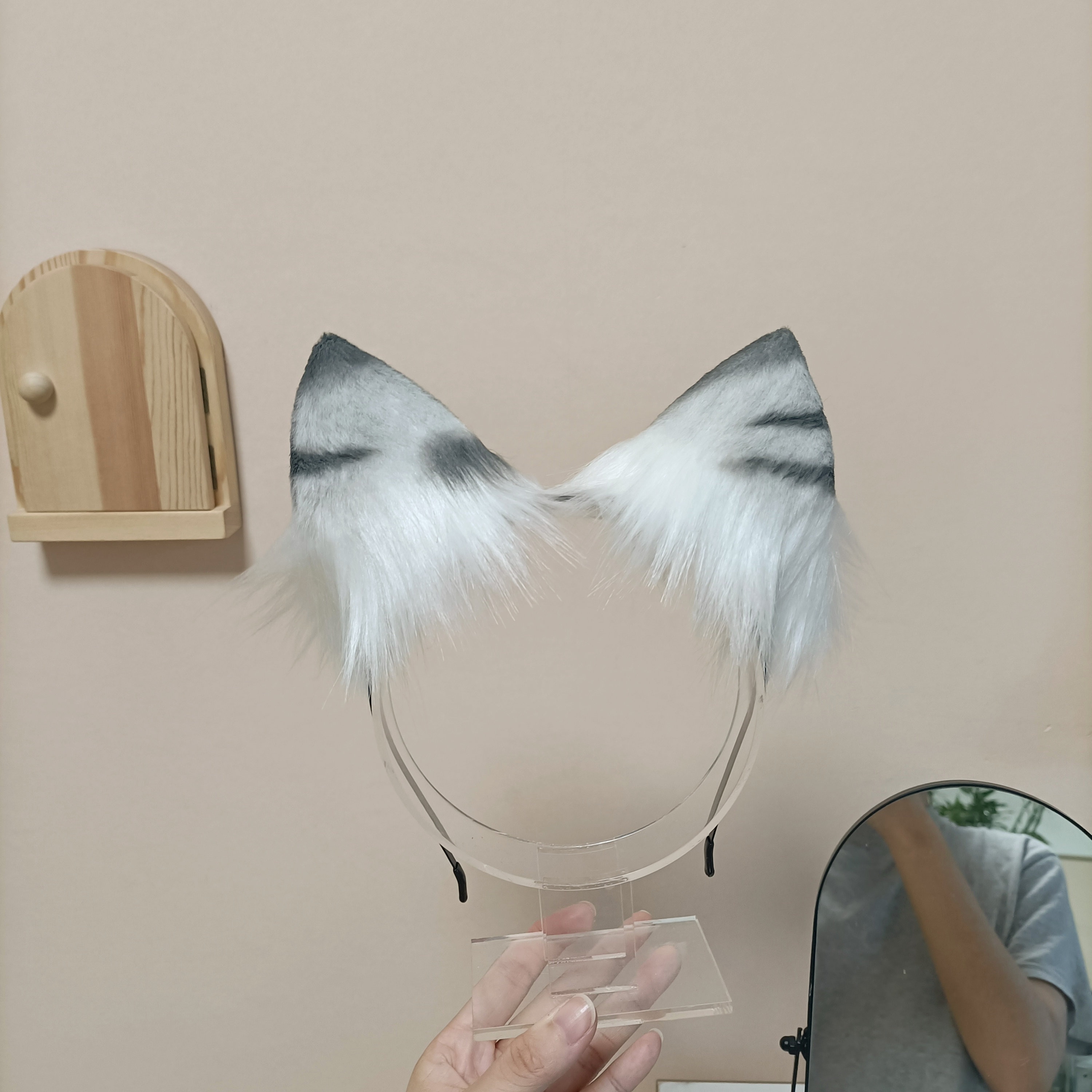 Tabby Cat Earscute Luxury Realistic Fox Ears - Etsy