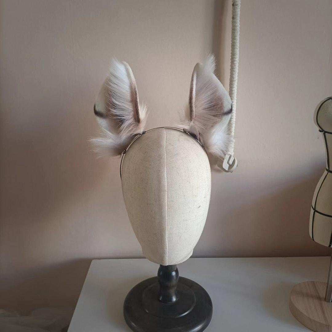 Fennec Fox Earscute Luxury Realistic Ears Headband,halloween Animal ...
