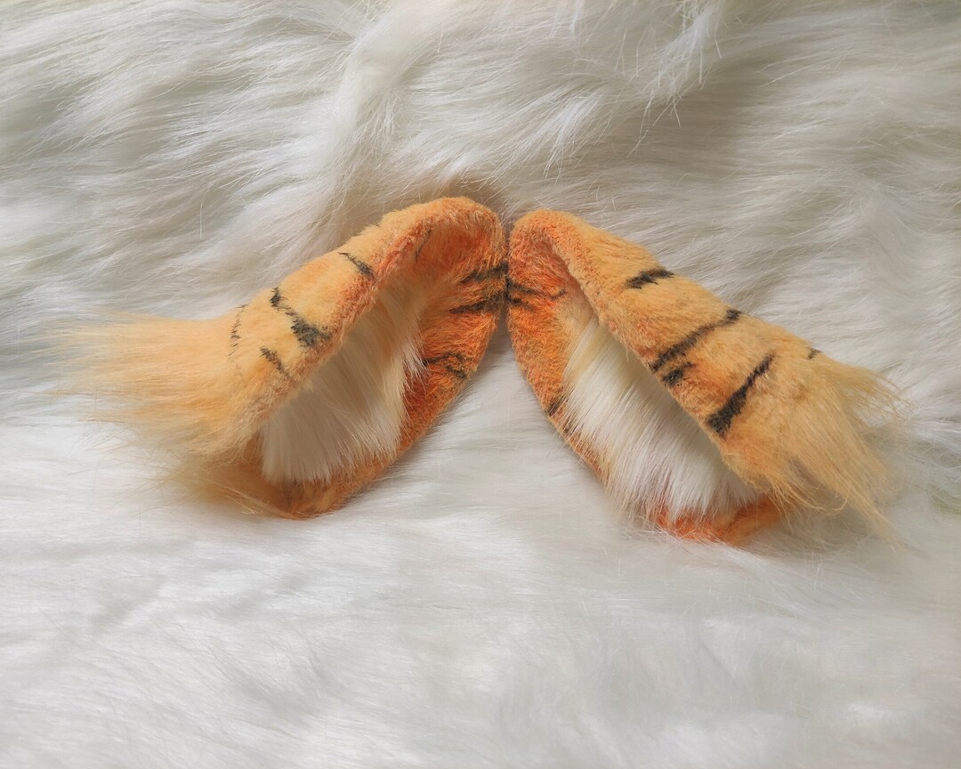 Tiger Ears,cute Luxury Realistic Lion's Ears Headband,halloween Animal ...