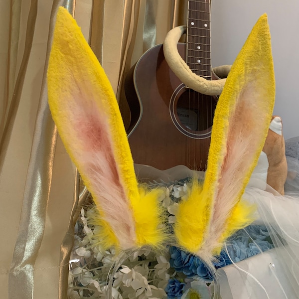 Realistic Bunny Ears - Etsy