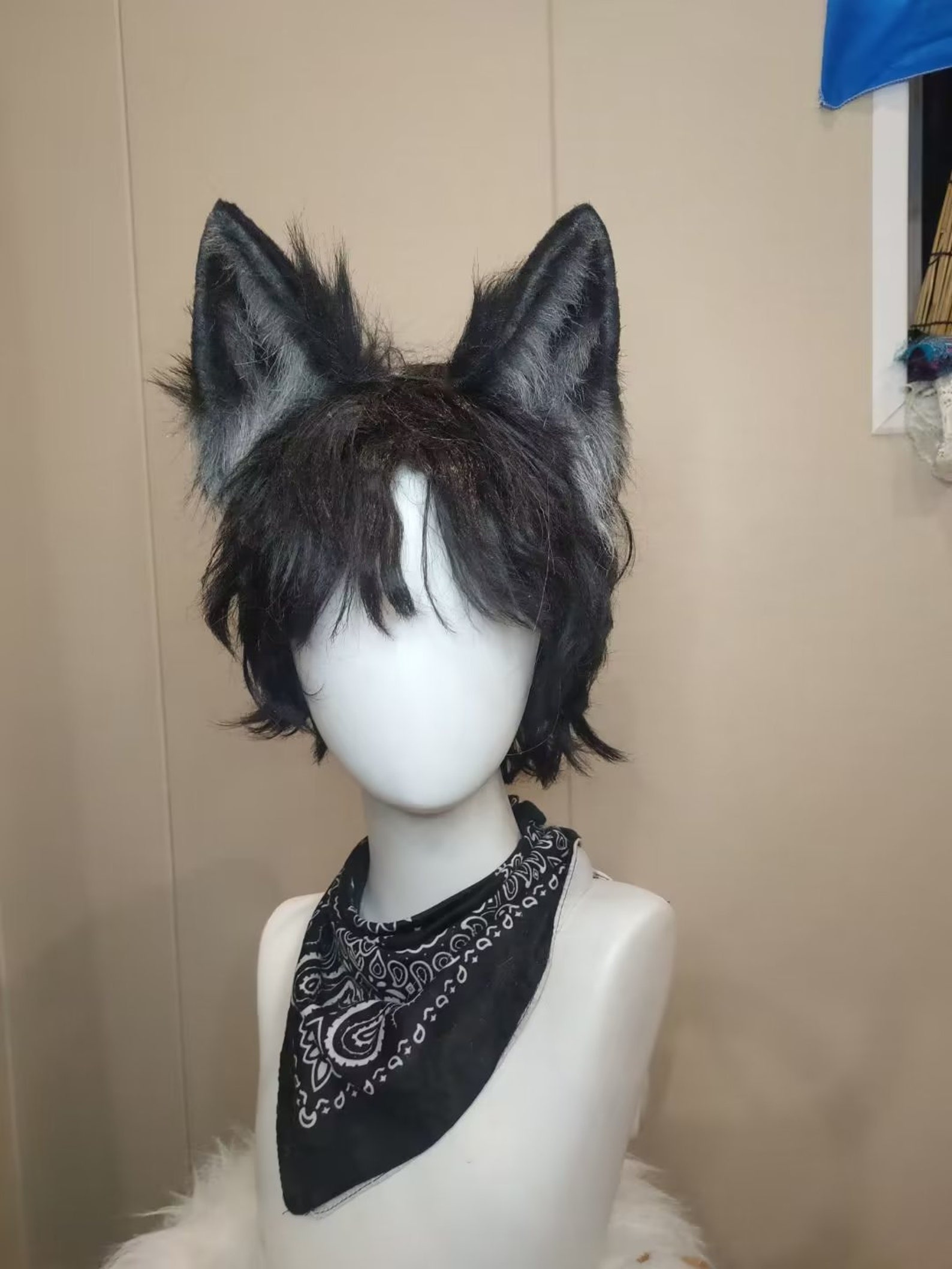 Grey Wolf Earscute Luxury Realistic Dog Ears - Etsy