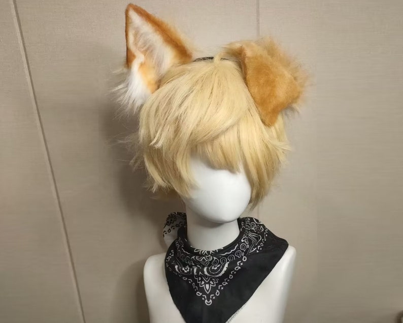 Brown Dog Ear，cute Luxury Realistic Dog Ears Headband,halloween Animal ...