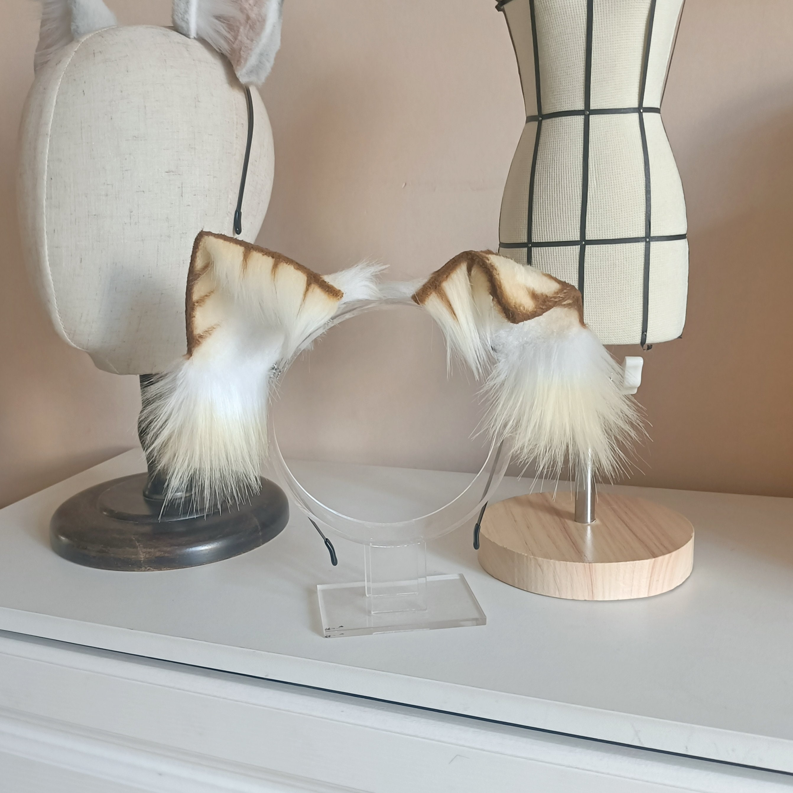 Tabby Cat Earscute Luxury Realistic Fox Ears - Etsy