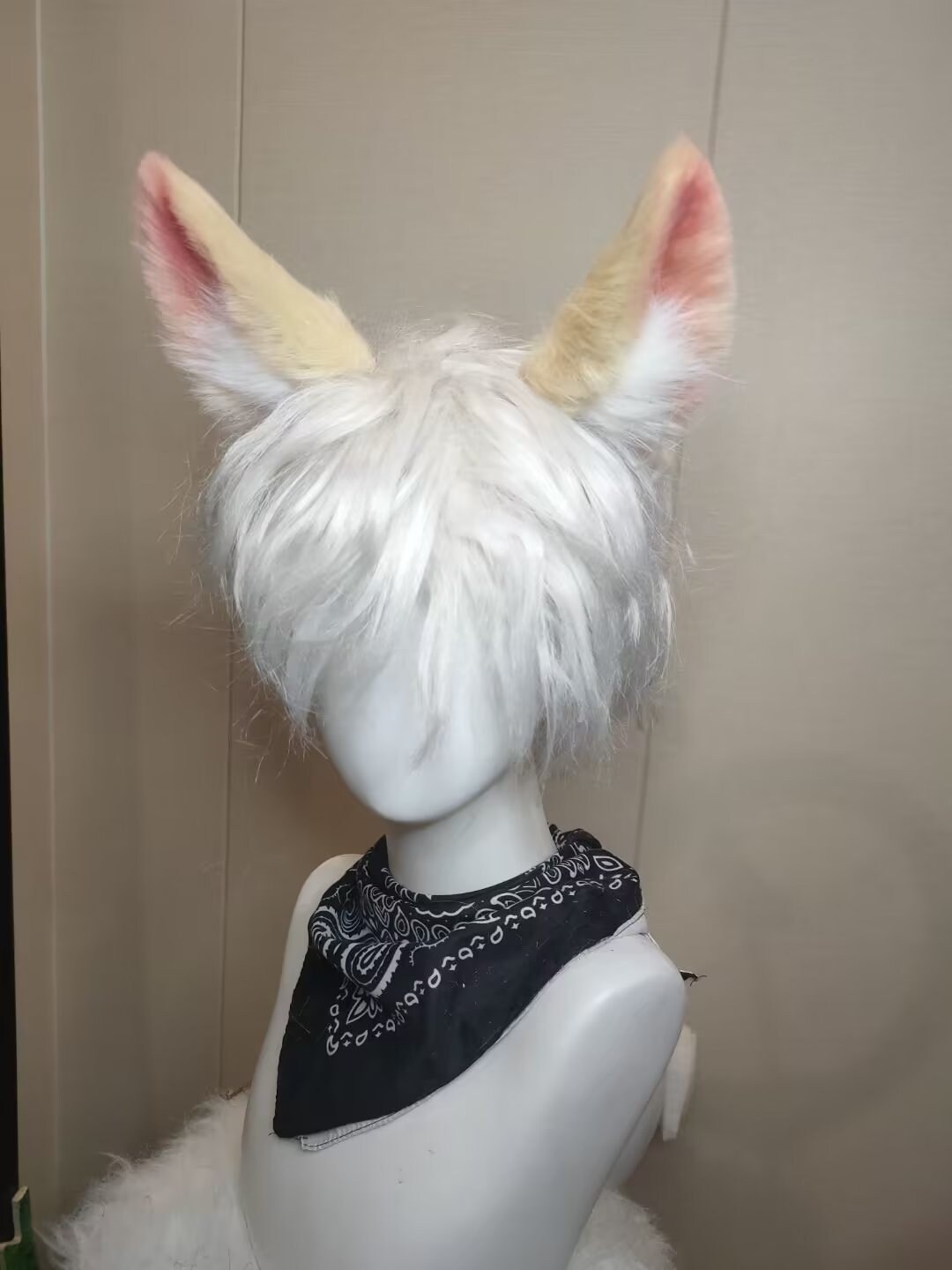 Yellow Pink Fox Earscute Luxury Realistic Wolf Ears - Etsy