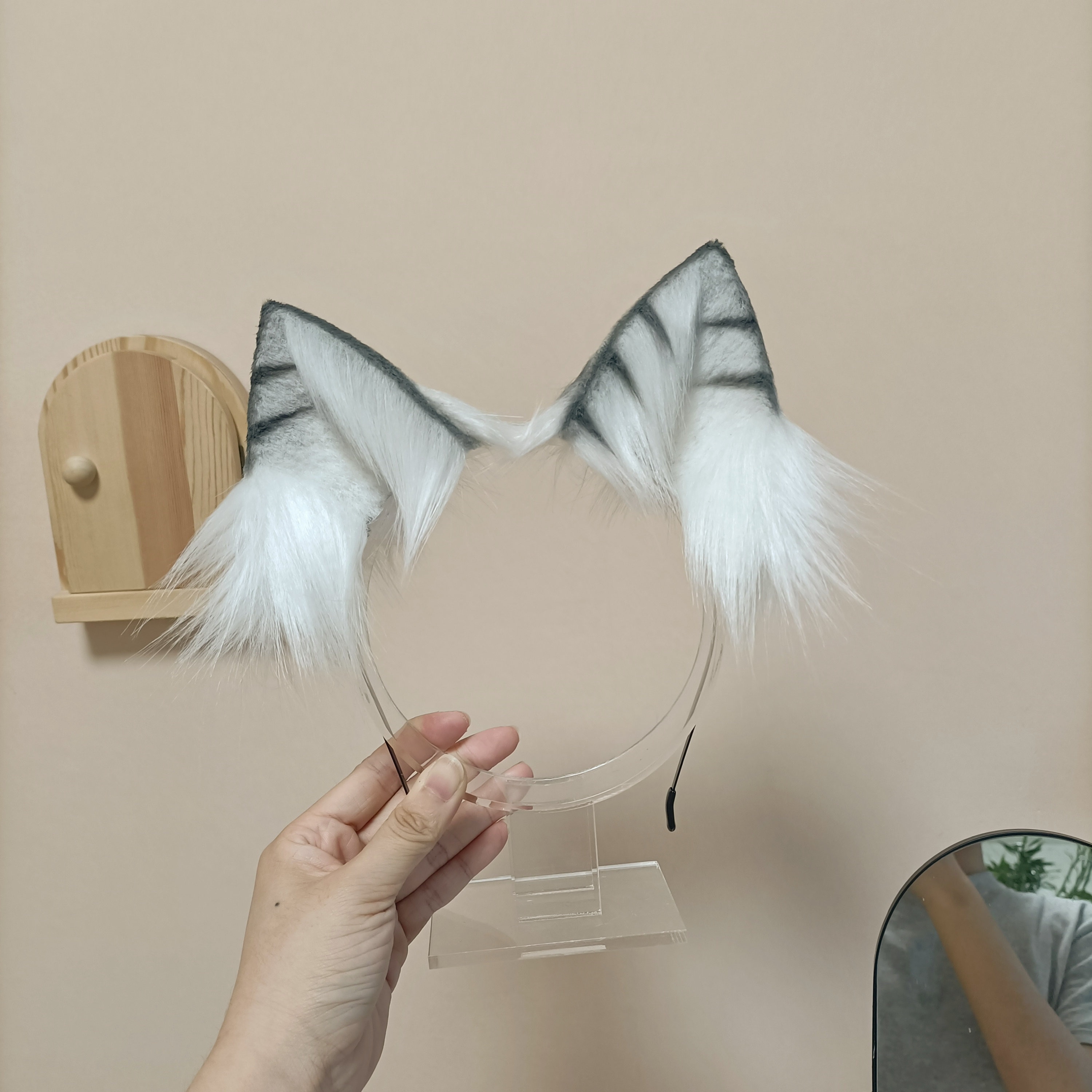 Tabby Cat Earscute Luxury Realistic Fox Ears - Etsy