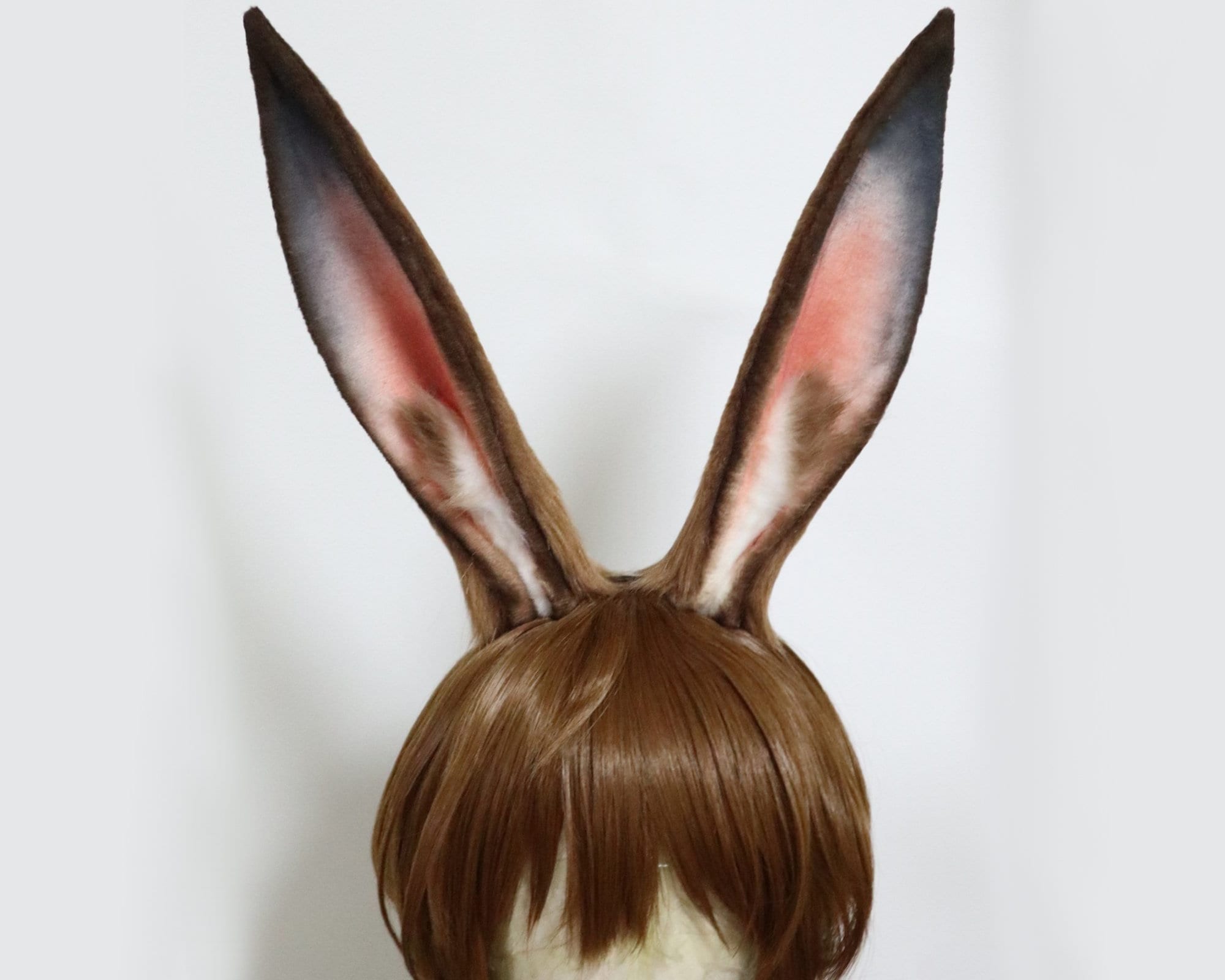 Brown Rabbit Earscute Luxury Realistic Donkey Ears - Etsy