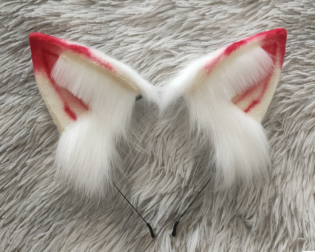 Red Fox Earscute Luxury Realistic Wolf Ears - Etsy