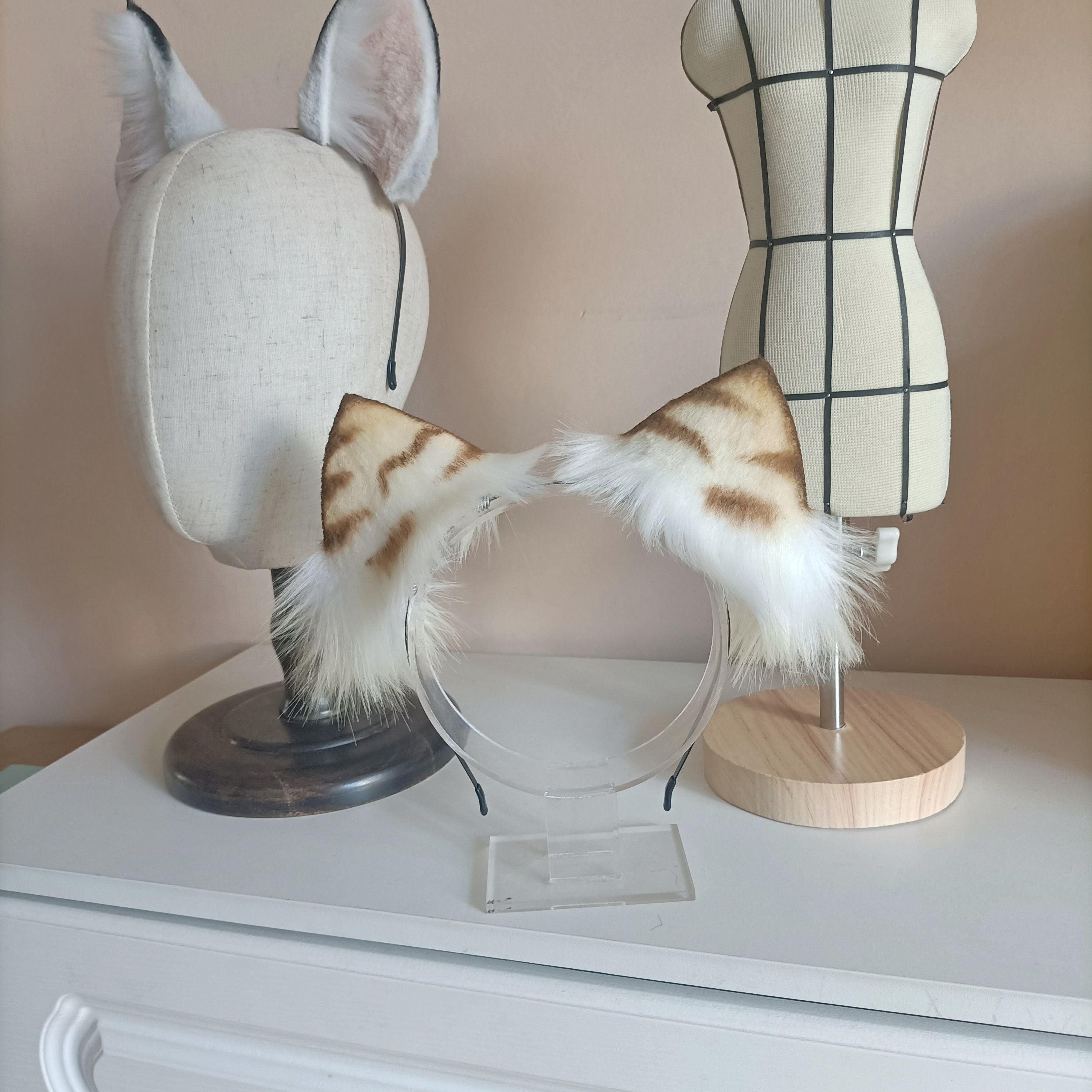 Tabby Cat Earscute Luxury Realistic Fox Ears - Etsy