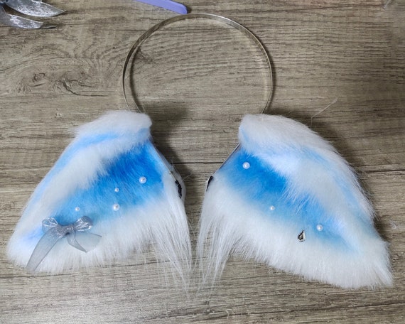 Blue Sheep Earscute Luxury Realistic Wolf Ears - Etsy