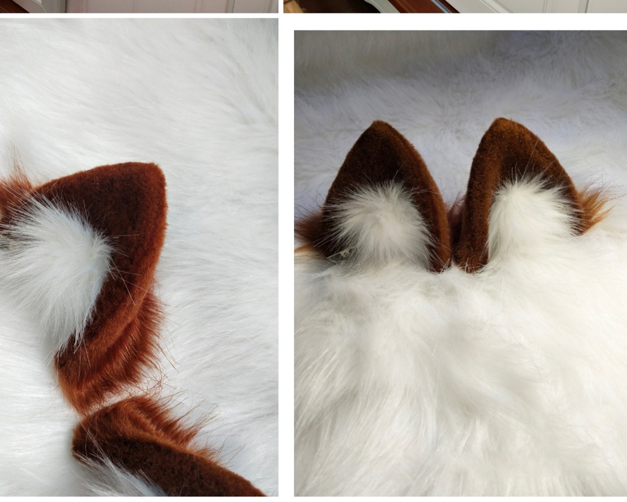 Orange Cat Earscute Luxury Realistic Kitty Ears - Etsy