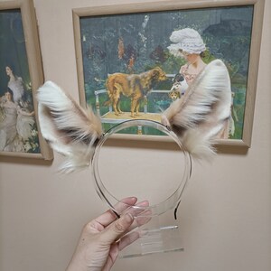 Fennec Fox Earscute Luxury Realistic Ears Headband,halloween Animal ...