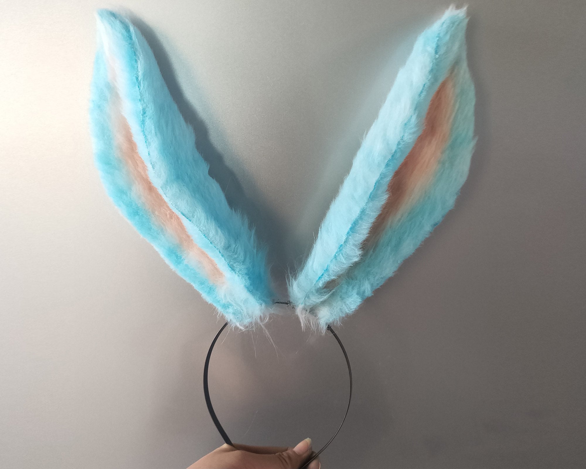 Blue Rabbit Earscute Luxury Hare Donkey Ears - Etsy