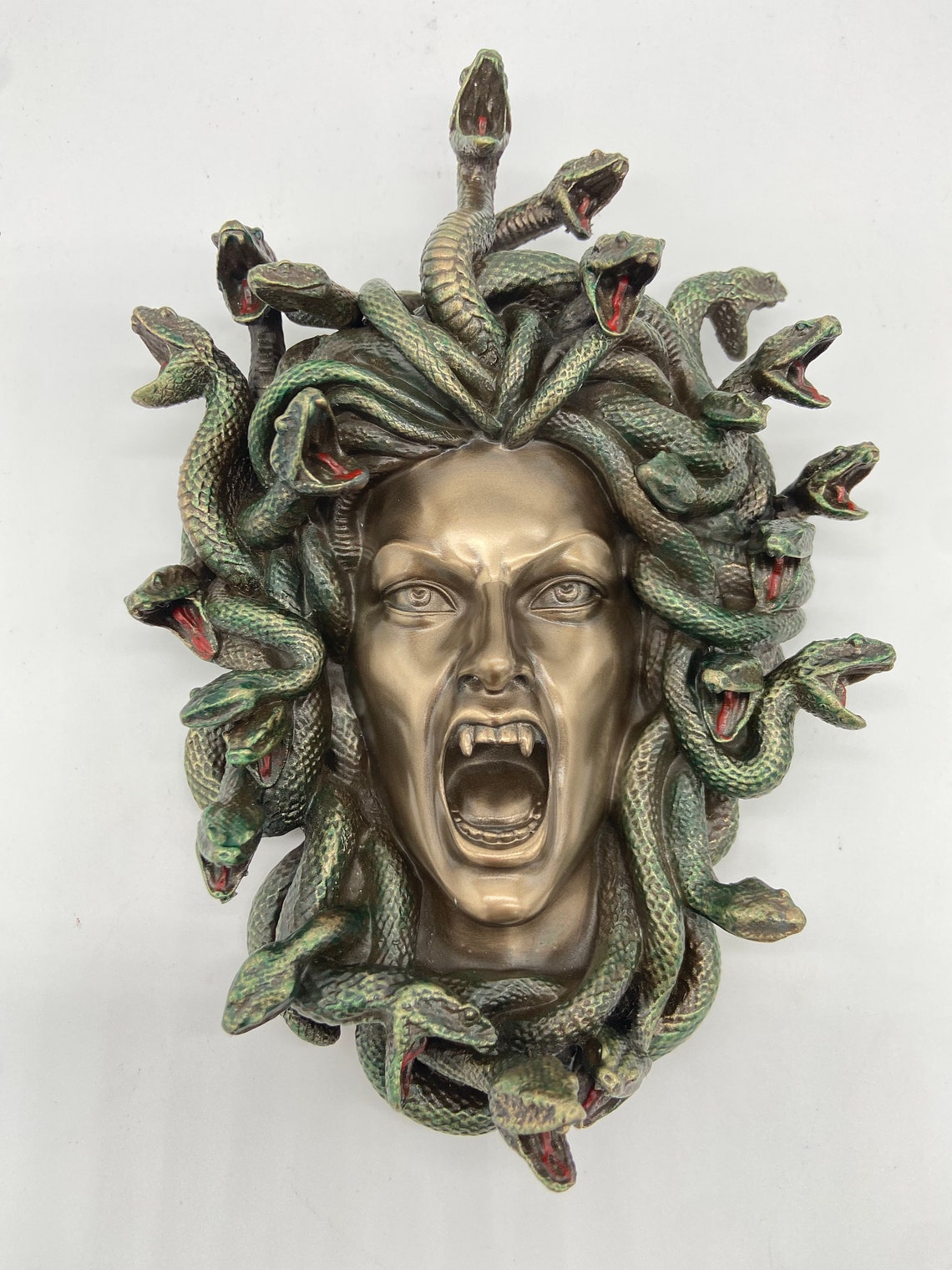 Medusa Medusa Head Piece Medusa Statue Medusa Decor Medusa - Etsy