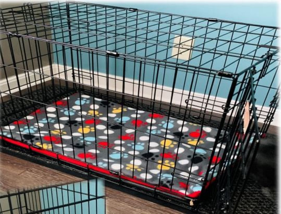 Kennel Mat Sewing Pattern: Fleece Dog Crate Pad (PDF Pattern) - Etsy