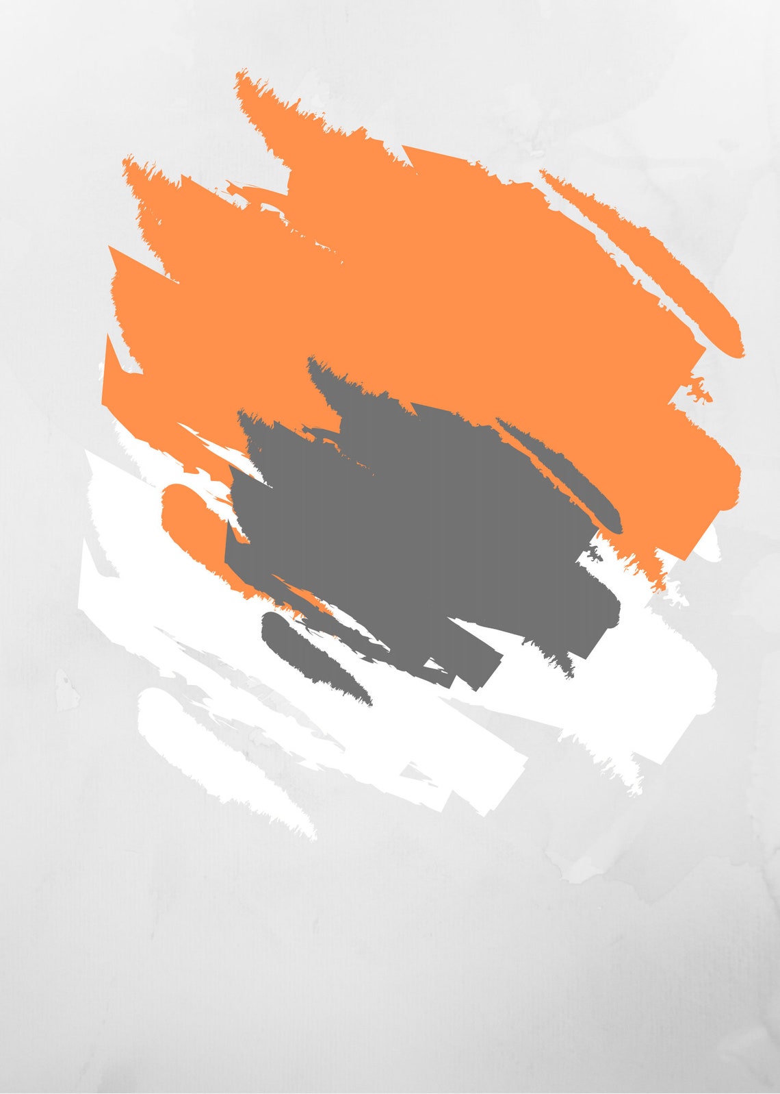 Abstract Boho Splash | Etsy