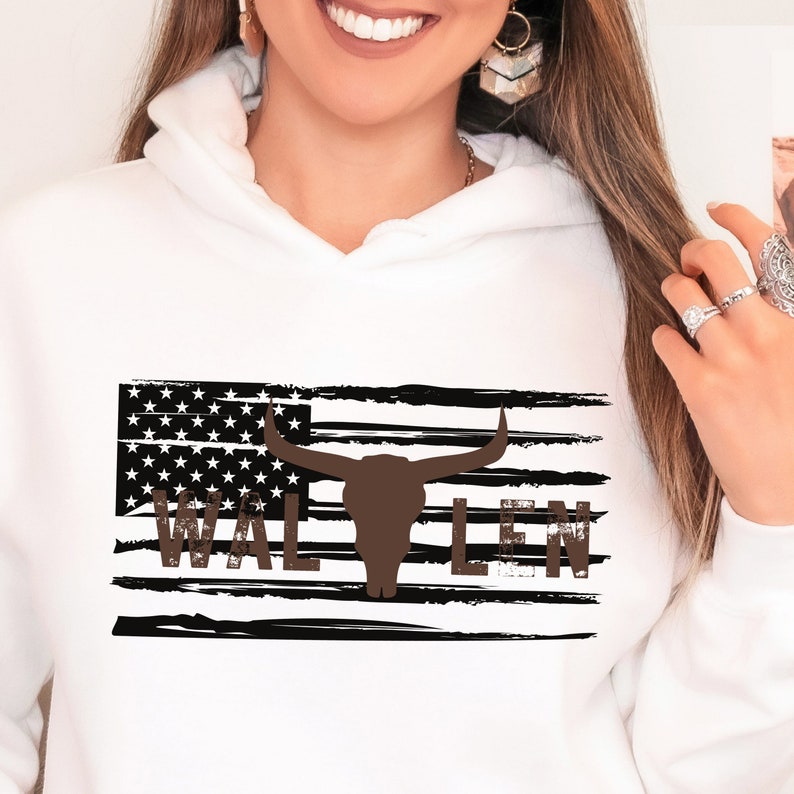 Retro Wallen PNG, Wallen Bull Skull PNG Digital Download, Retro Wallen ...