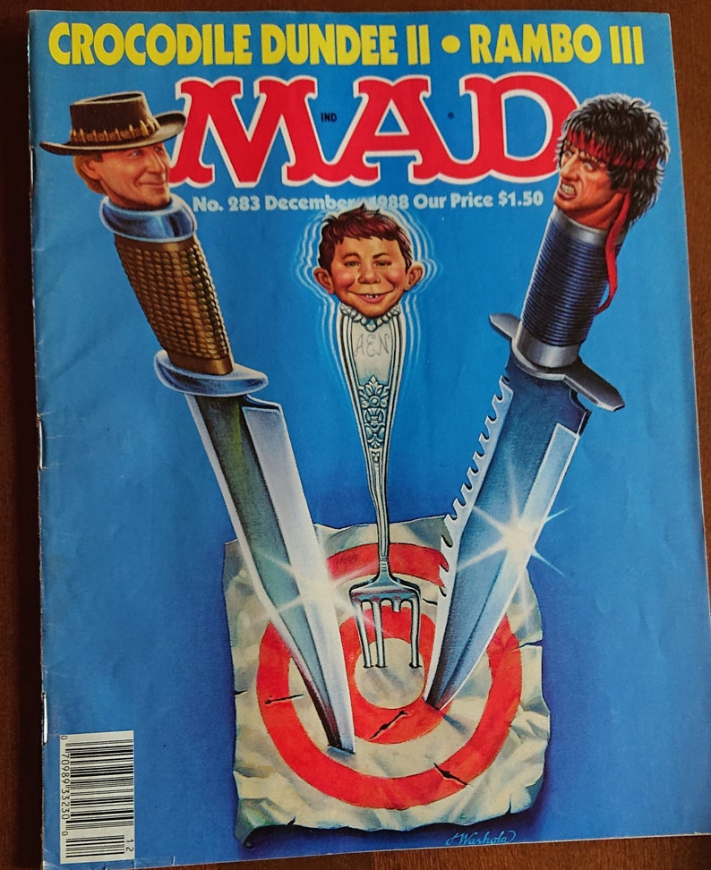 Three Mad Magazines From 1980s: Issues 283, 284, and 285 - Etsy