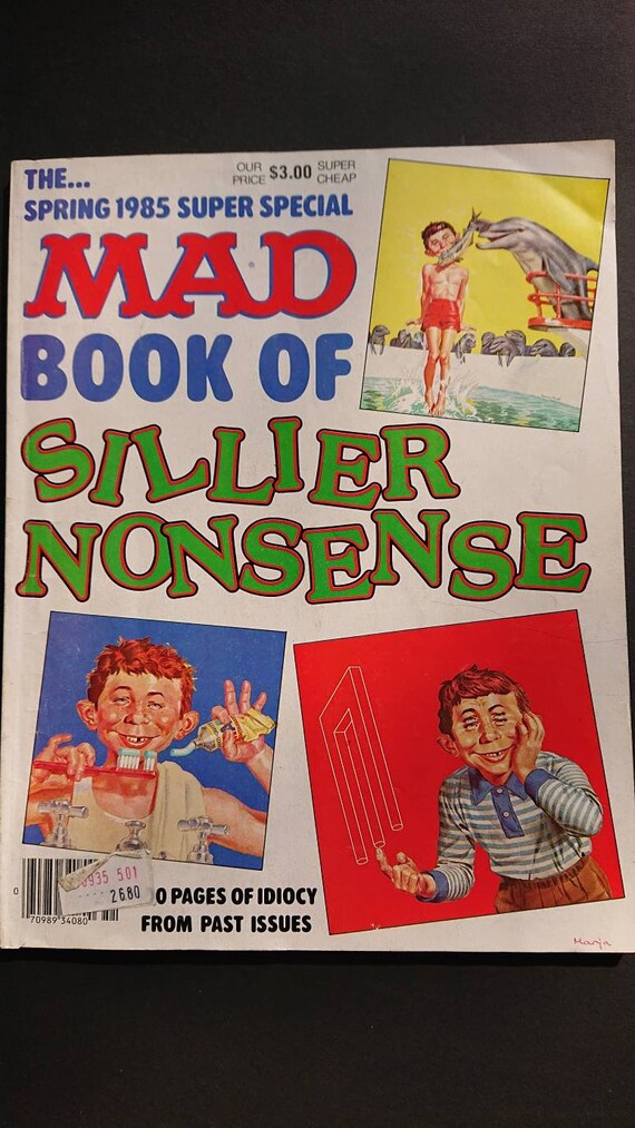 Mad Magazine 50 Super Special Spring 1985 Mad Book of - Etsy