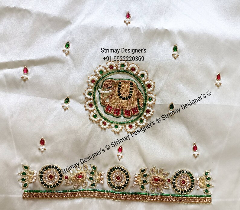 Maggam Blouse made to Order/handmade Blouse/ Bridal Blouse/saree Blouse ...