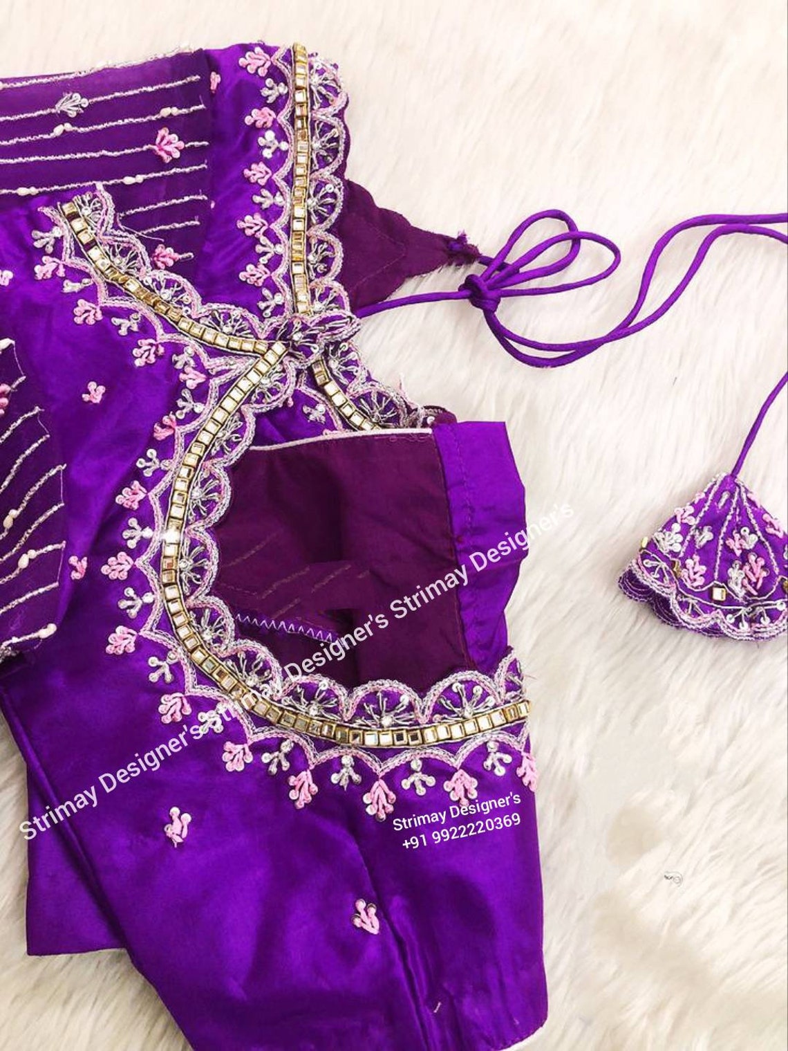 Maggam Blouse made to Order/ Handmade/ Aari Work - Etsy