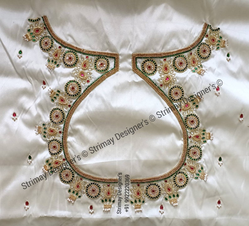 Maggam Blouse made to Order/handmade Blouse/ Bridal Blouse/saree Blouse ...