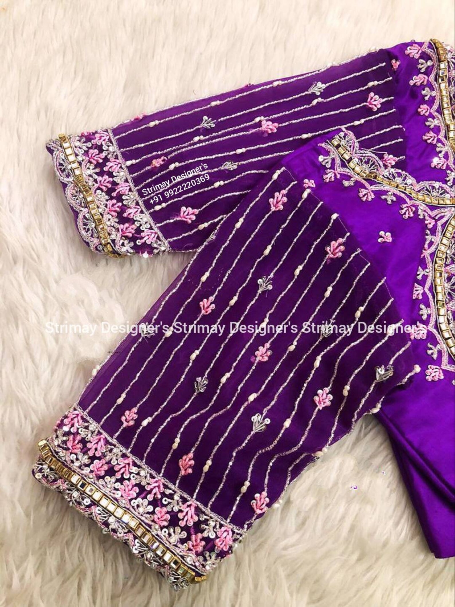 Maggam Blouse made to Order/ Handmade/ Aari Work - Etsy