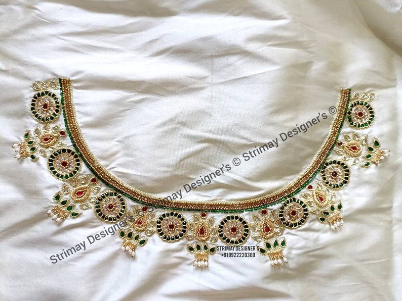 Maggam Blouse made to Order/handmade Blouse/ Bridal Blouse/saree Blouse ...