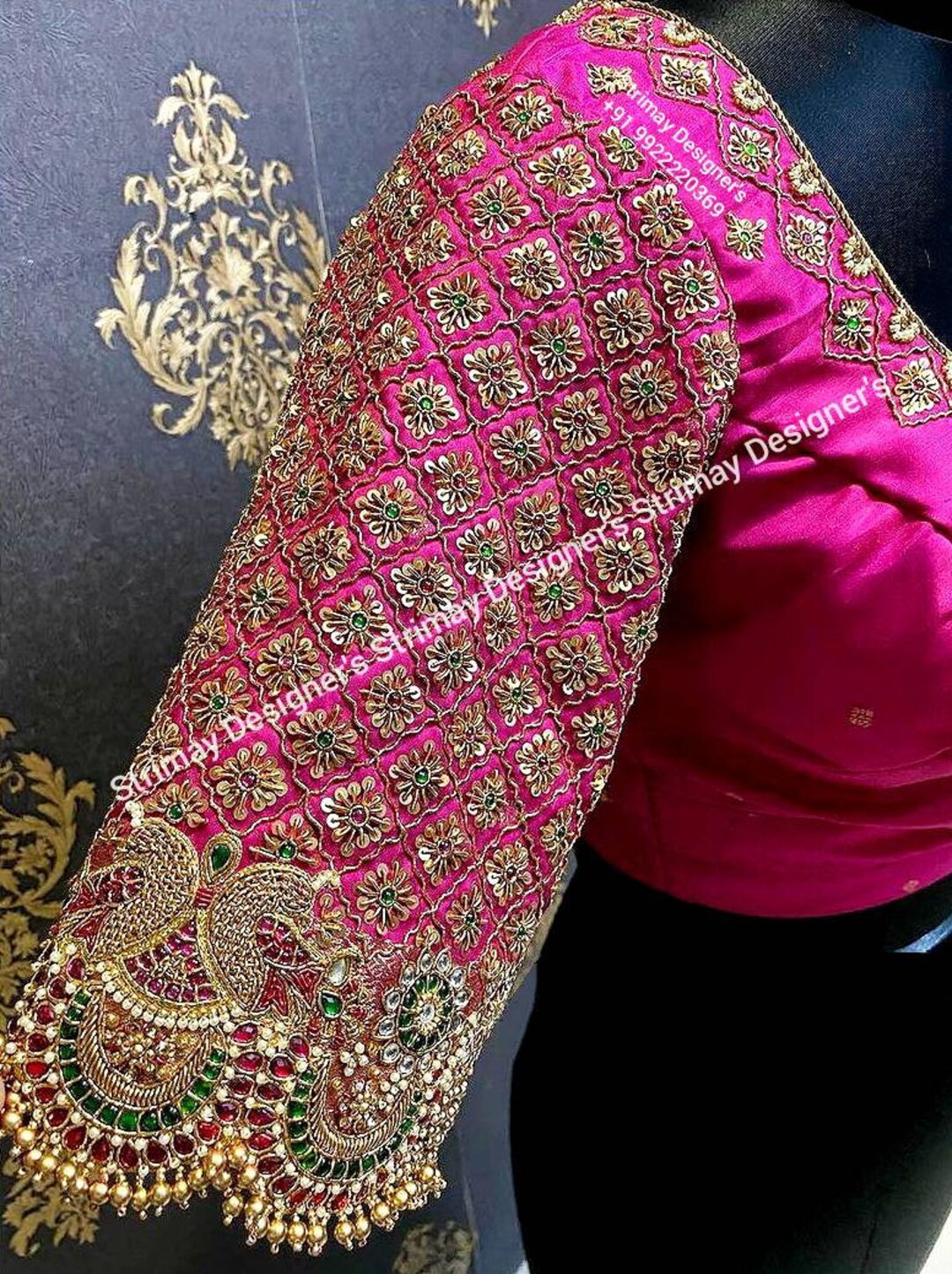 Maggam Blouse made to Order/ Handmade/ Aari Work - Etsy