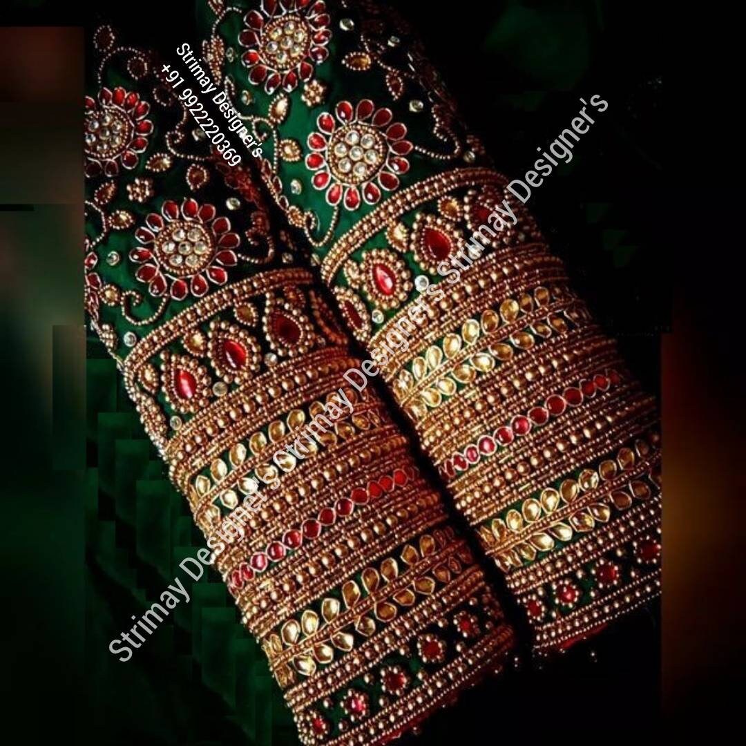 Maggam Blouse made to Order/handmade Blouse/ Bridal - Etsy