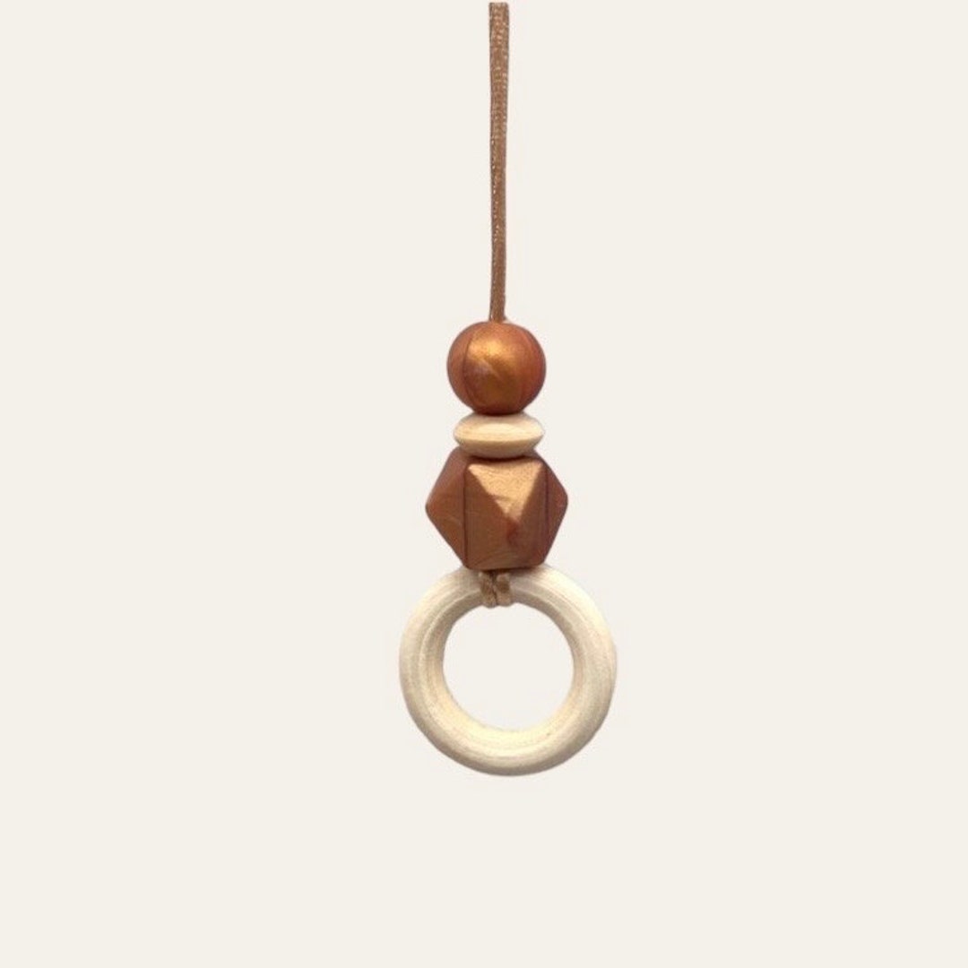 Minimalist Mom Chain, Nursing Chain Made of Wood and Silicone, Variable ...