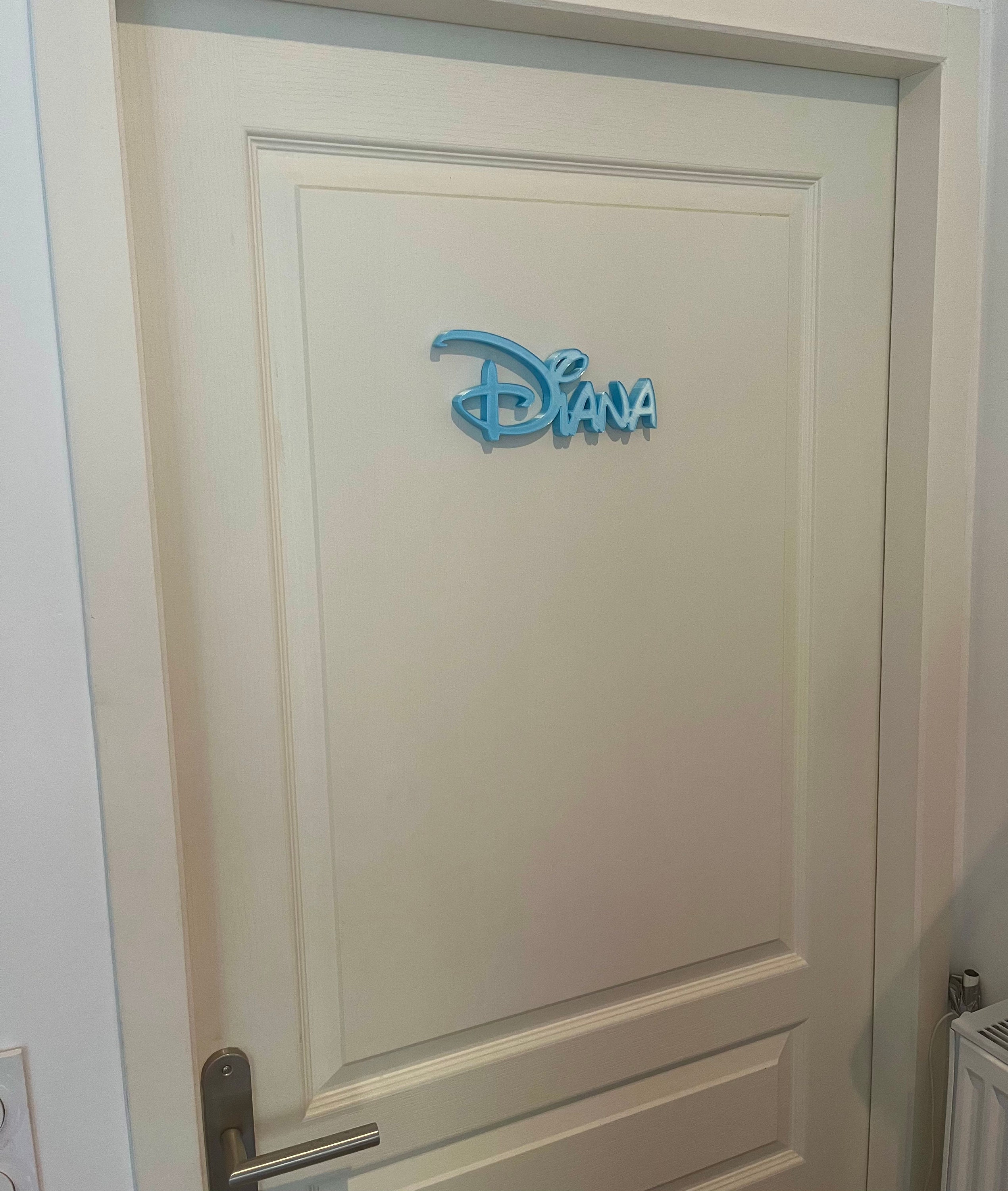 Personalized Custom DISNEY Style Nameplate Sign Decoration / - Etsy